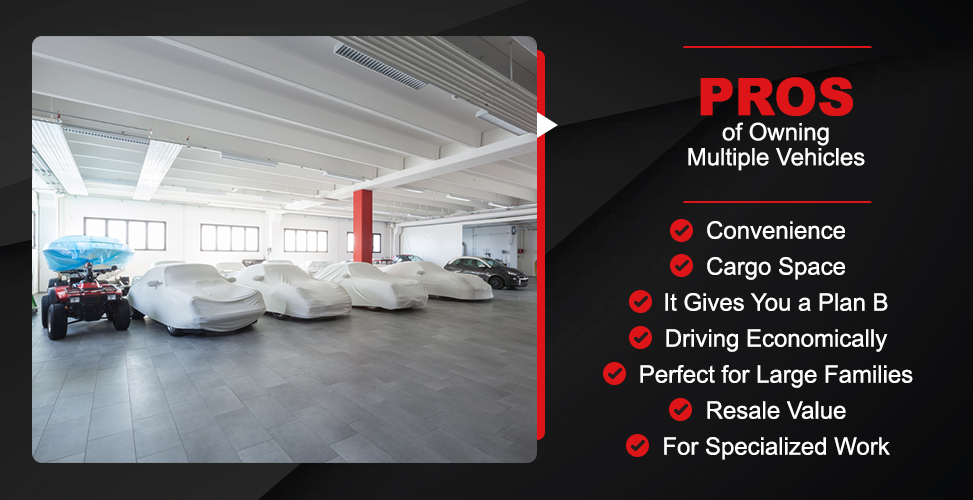 The Pros & Cons of Owning More Than One Car