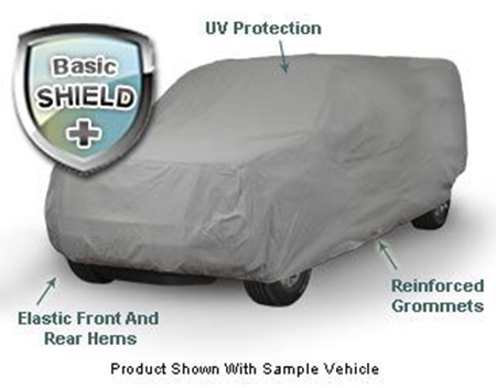 Basic Shield Truck Cover With Camper Shell | CarCovers.com