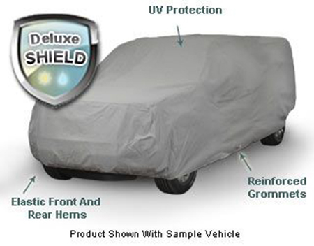 Deluxe Shield Truck Cover With Camper Shell | CarCovers.com